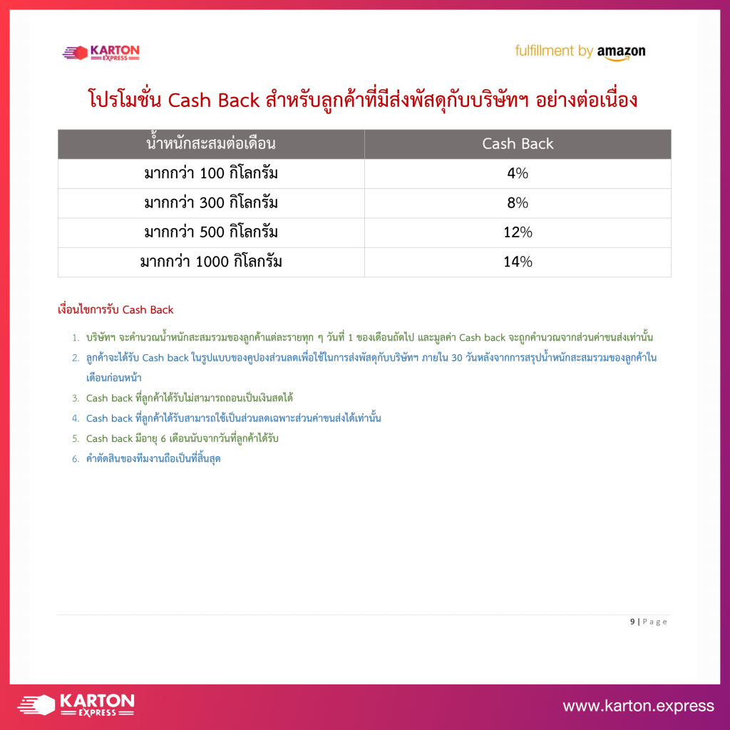 Amazon FBA US - Karton.Express