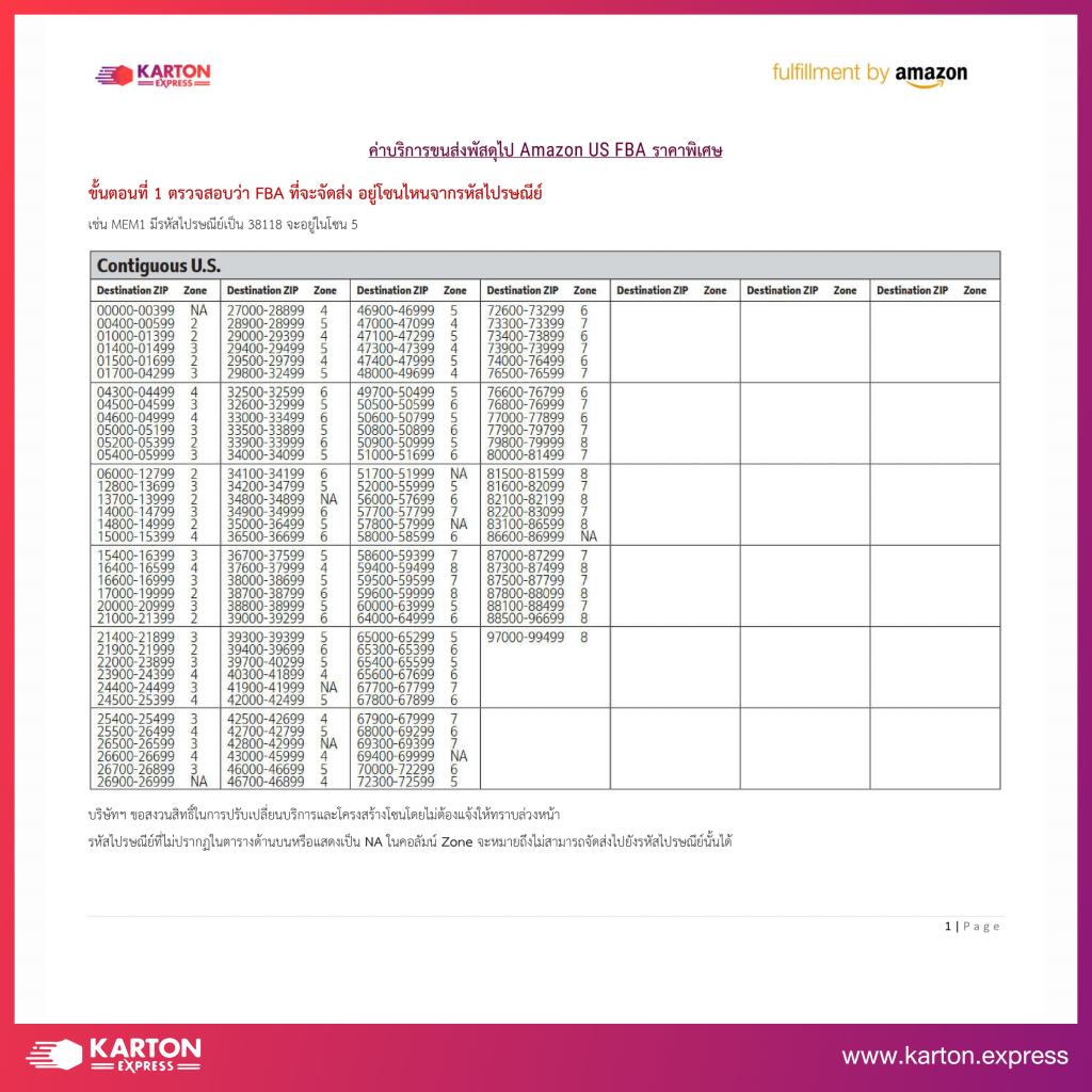 Amazon FBA US - Karton.Express